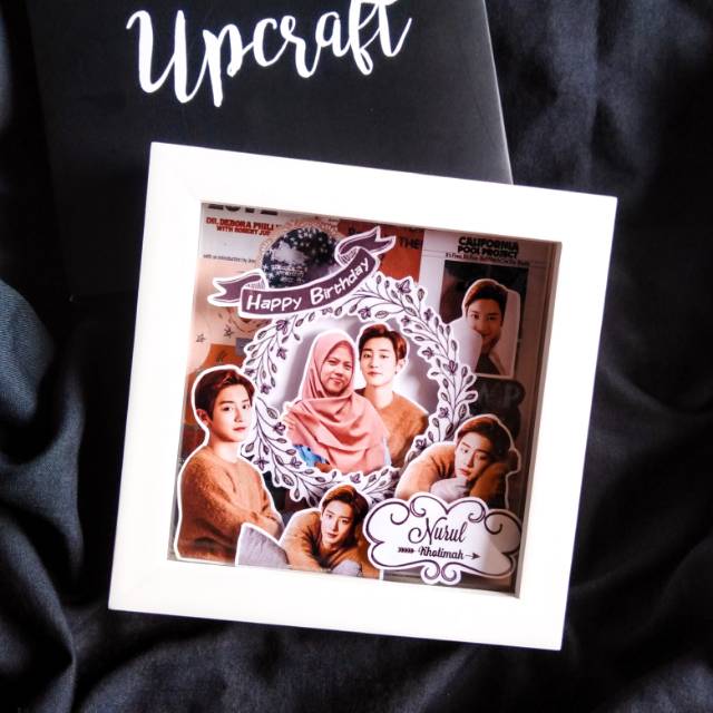 Jual Kado Wisuda Anniversary Ultah KPOP Pop Up Frame Figura 3D | Shopee ...