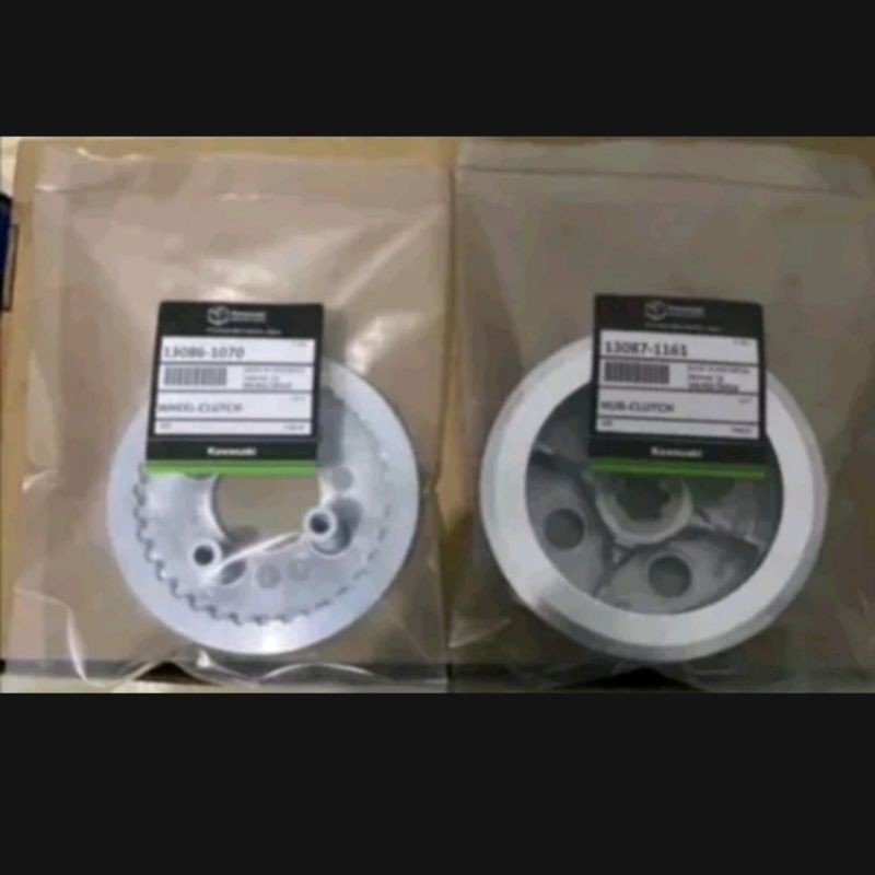 Jual Kaki lawan 4 rumah kampas kopling set Kawasaki KLX 150 - KLX D-Tracker 150 Original ...