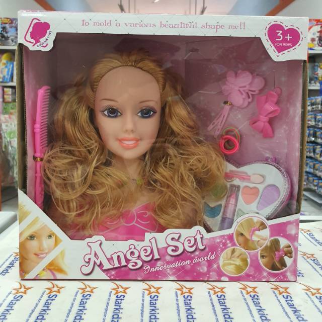 Jual Mainan Make Up Boneka / Mainan merias Barbie / Angel Set Make Up ...