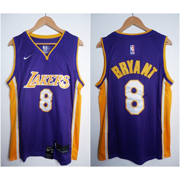 Jual Lakers #8 Bryant Ungu 17/18 | Shopee Indonesia