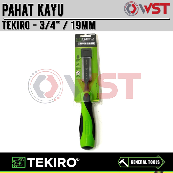 Jual Tekiro Pahat kayu 3/4" / 19mm / Wood Chisel | Shopee Indonesia