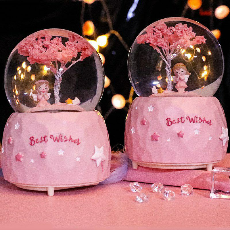 Jual KOTAK MUSIK / SNOWBALL BEST WISHES / SNOWGLOBE / WATERBALL / BOLA ...