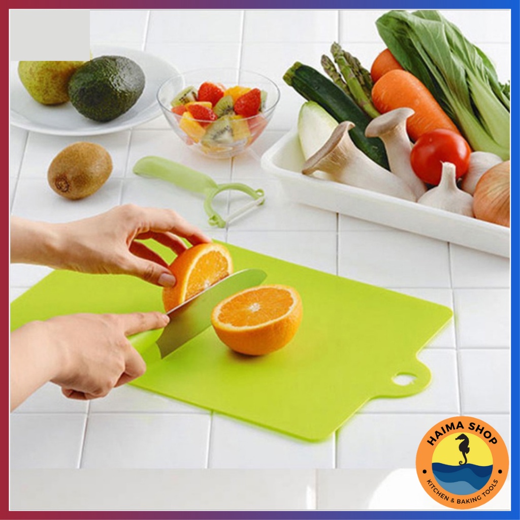 Jual Talenan Plastik Flexible / Tatakan Potong Sayuran Buah Daging as ...