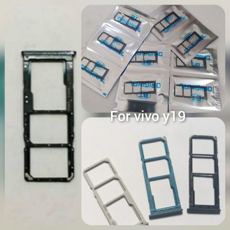 Jual SIM TRAY SIM CARD SIM LOCK TEMPAT KARTU VIVO Y19 | Shopee Indonesia