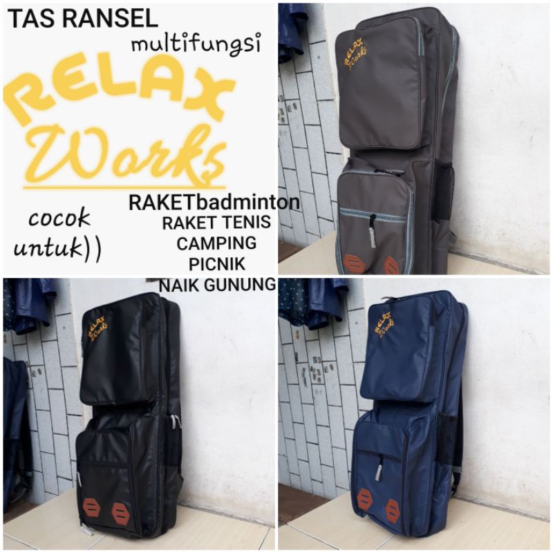 Jual BAHAN BIMO !! tas ransel raket badminton raket tenis model baru ...