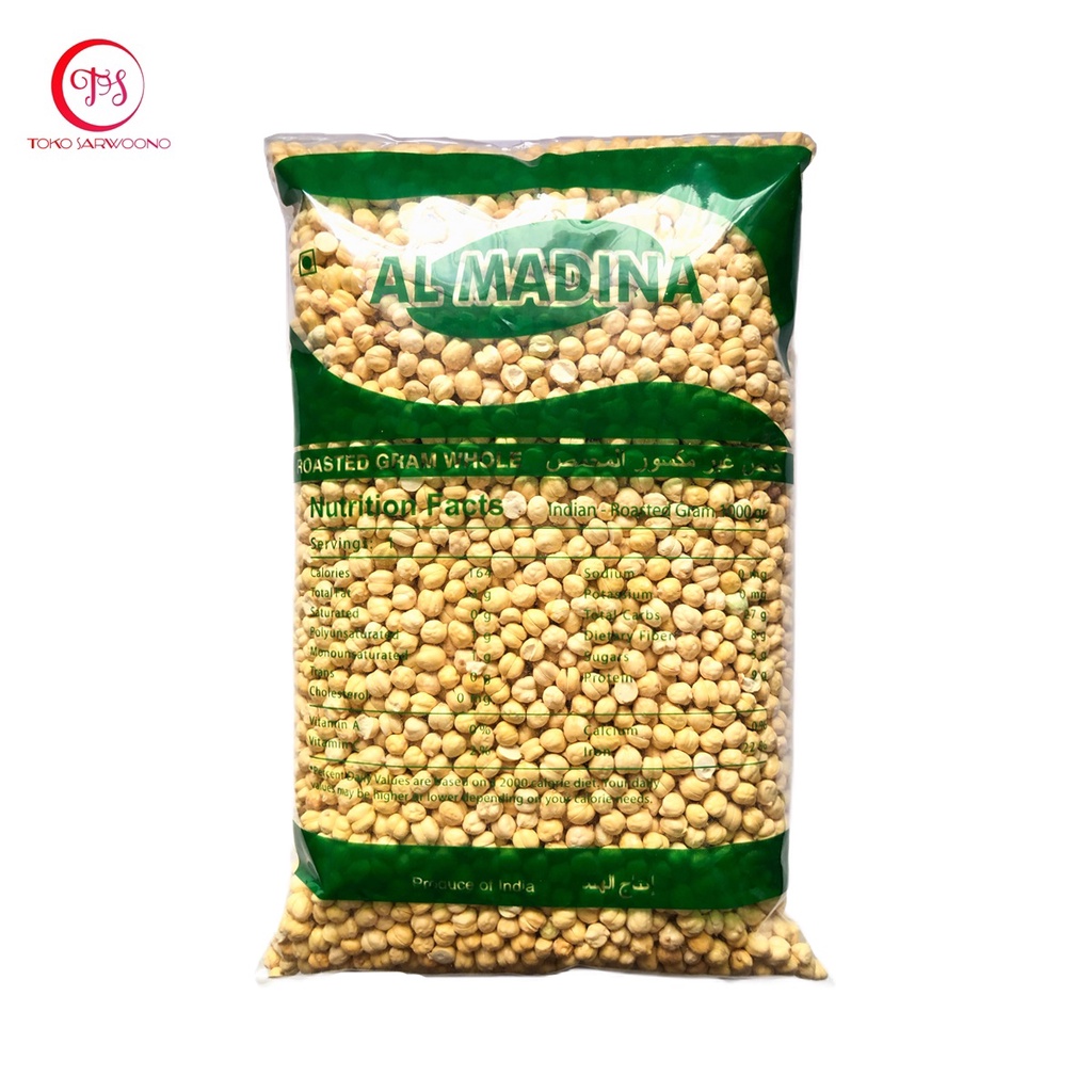 Jual Kacang Arab Al Madina 1 Kg - Original Roasted Chickpea Hummus ...