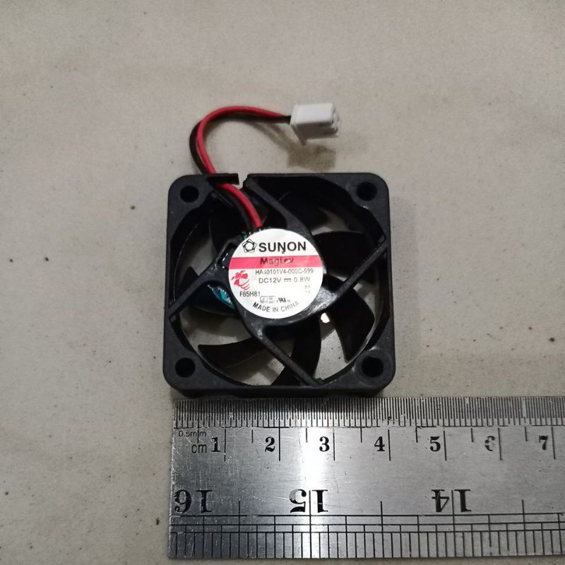 Jual Kipas Cooling Fan Mini Fan SUNON F85H81 Dc 12v , 0,8 watt, 4×4×1 cm Brushless | Shopee ...