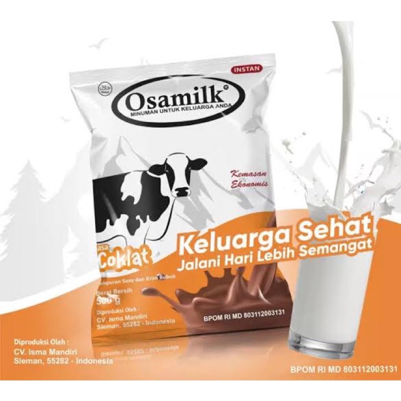 Jual (COD) Osamilk Cokelat - Susu Penggemuk Badan Susu Sapi Bubuk Anak ... Jual (COD) Osamilk Cokelat - Susu Penggemuk Badan Susu Sapi Bubuk Anak ...