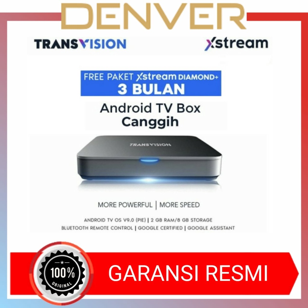 Jual Android Box Transvision XSTREAM 2nd Gen + FREE Paket DIAMOND 3 ...