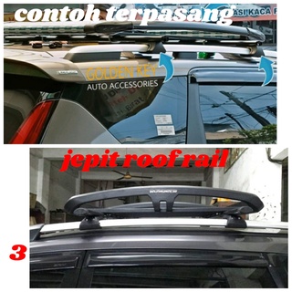 Jual Paket Lengkap Rack Mobil TRD Sportivo Hummer Rak Roof Rail Jepit ...