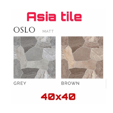 Jual OSLO EMBOSSED MATT UK.40X40 DINDING LANTAI KERAMIK ASIA TILE ...