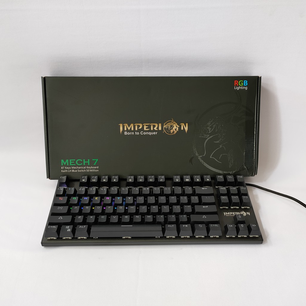 Jual Imperion Keyboard Gaming Mechanical Mech 7 | Shopee Indonesia
