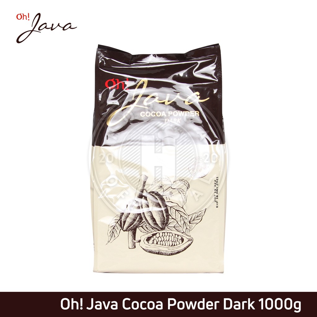 Jual OH! JAVA DARK COCOA POWDER 1000GR / BUBUK MINUMAN RASA COKELAT ...