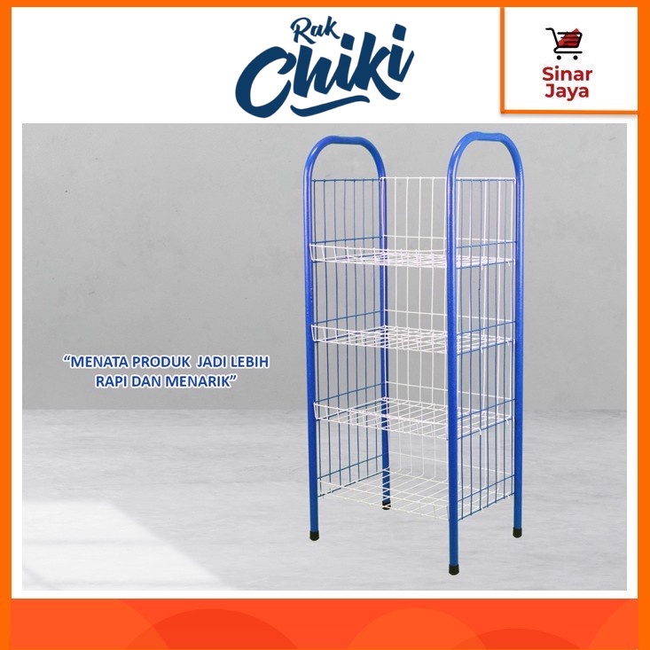 Jual DRAGON Rak Chiki / Rak Ciki Susun 4 Anti Karat (Rak Snack Susun 4 ...