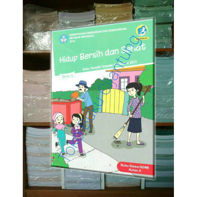 Jual Buku Sd Kelas 2 Tema 4 Hidup Bersih Dan Sehat Shopee Indonesia
