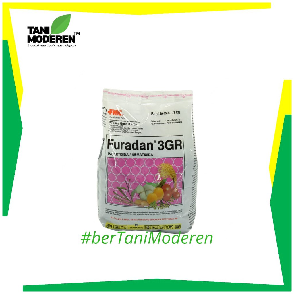 Jual Furadan 3 GR / Pengendali Sundep / Beluk / Ulat / Hama Tanah ...