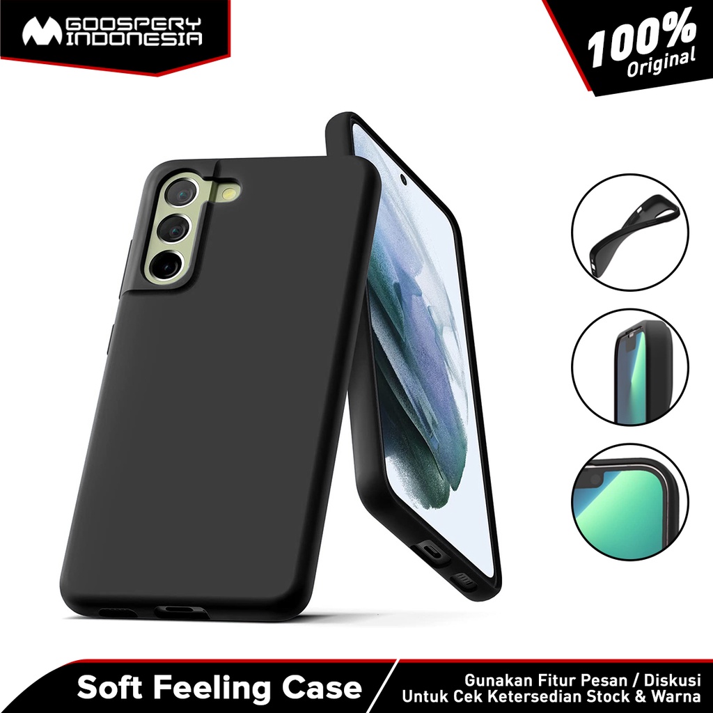 Jual GOOSPERY casing Samsung Galaxy S21 FE G990 Soft Feeling Jelly Case | Shopee Indonesia