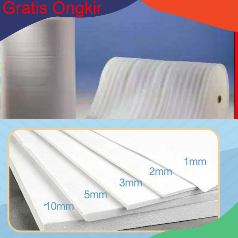 Jual BEKASI PE Foam / Foam Sheet Meteran Aneka Ukuran MURAH | Shopee ...