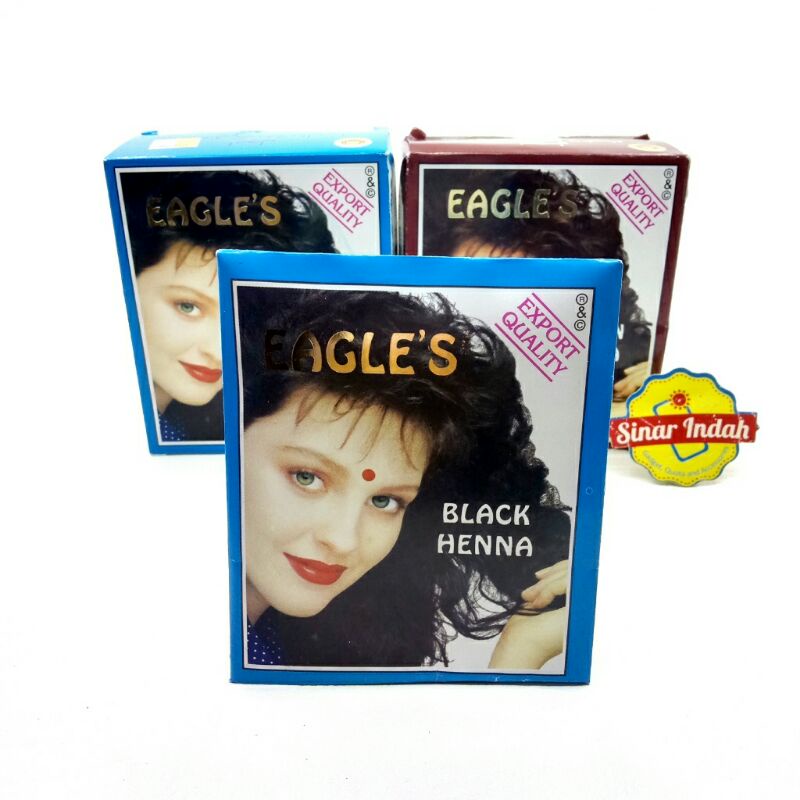 Jual Henna Eagles Hena Pewarna Rambut | Shopee Indonesia