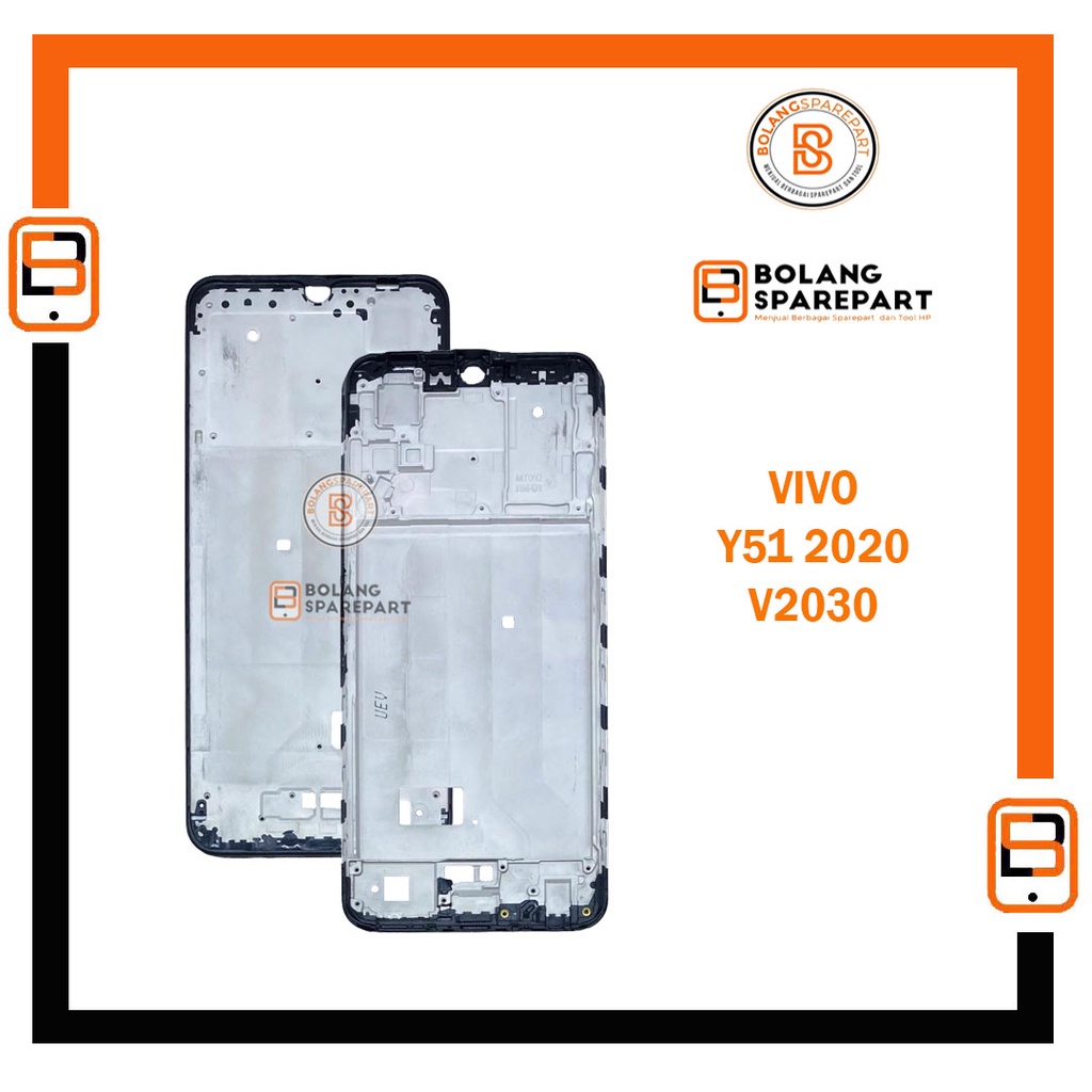 Jual FRAME TULANG TENGAH MIDDLE TATAKAN LCD VIVO Y51 2020 V2030 Y51A ...