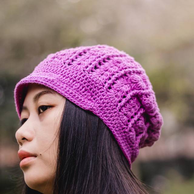 Jual Topi rajutan motif kerang | Shopee Indonesia