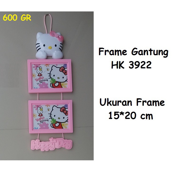 Jual FRAME GANTUNG HELLO KITTY / FRAME GANTUNG DORAEMON ( SUSUN 2 ...