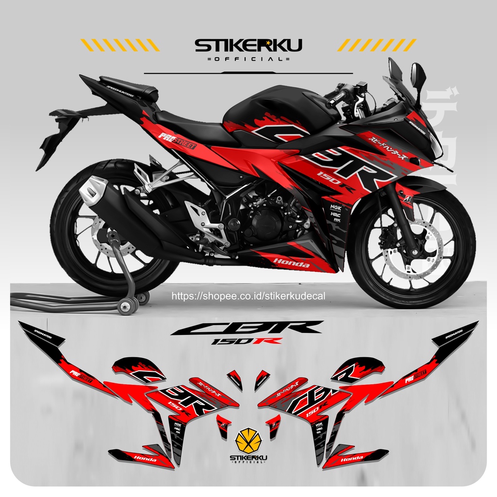 Jual HONDA CBR150 R FACELIFT / STRIPING / SEMI FULL / K45G / STOCK ...