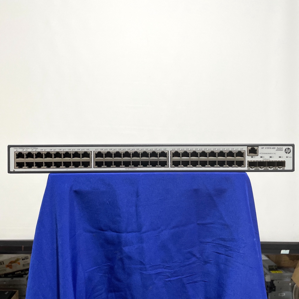 Jual switch hub hp v1910 48g 48 port gigabit web base manage | Shopee ...