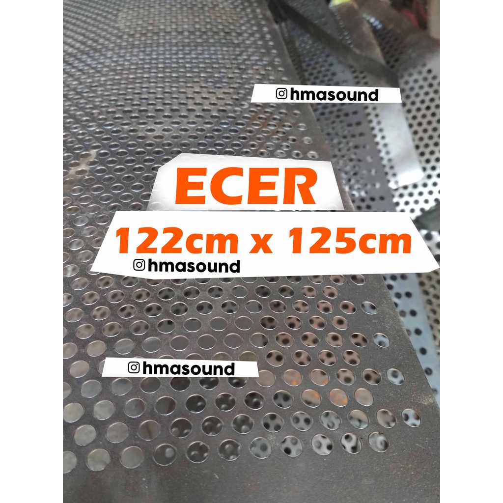 Jual 122 x 125 Ram Besi Grill Besi Speaker Sound System Eceran | Shopee ...