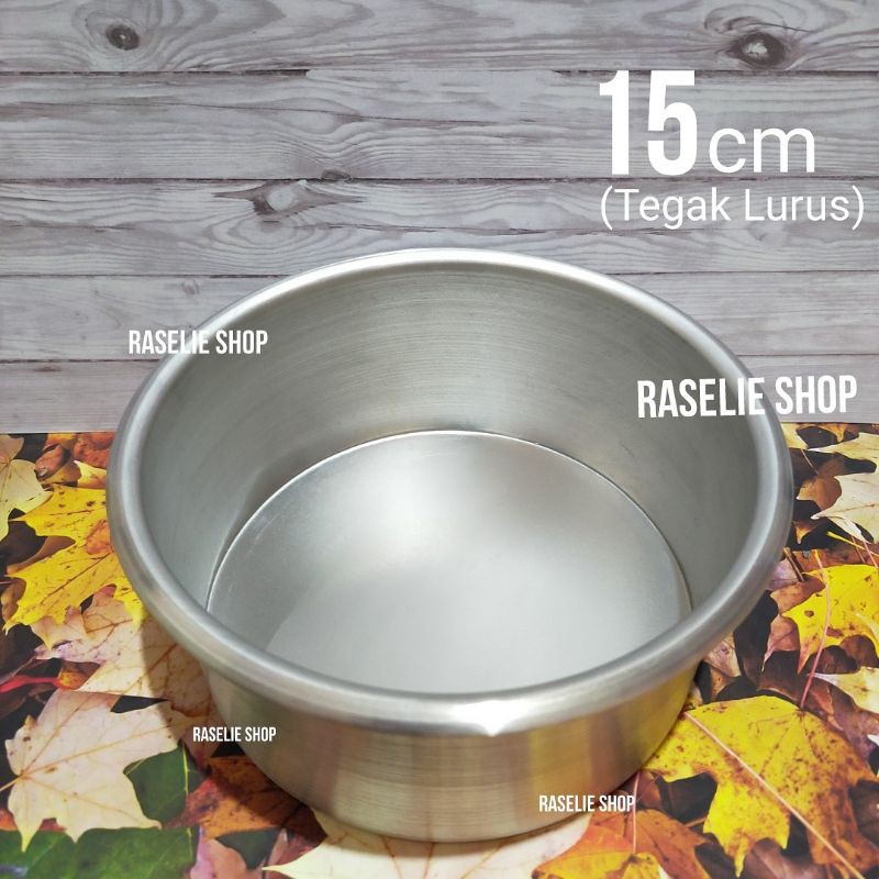 Jual Loyang Bolu Bulat 15 Press Tanpa Sambungan Tegak Lurus Cetakan ...