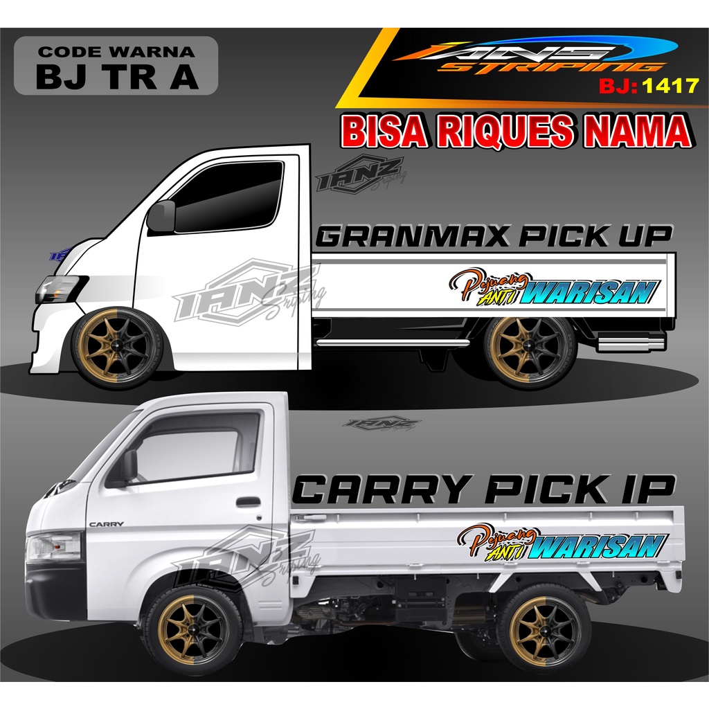 Jual STICKER DECAL TULISAN GRANMAX PICK UP / STICKER BAK SAMPING ... Jual STICKER DECAL TULISAN GRANMAX PICK UP / STICKER BAK SAMPING ...