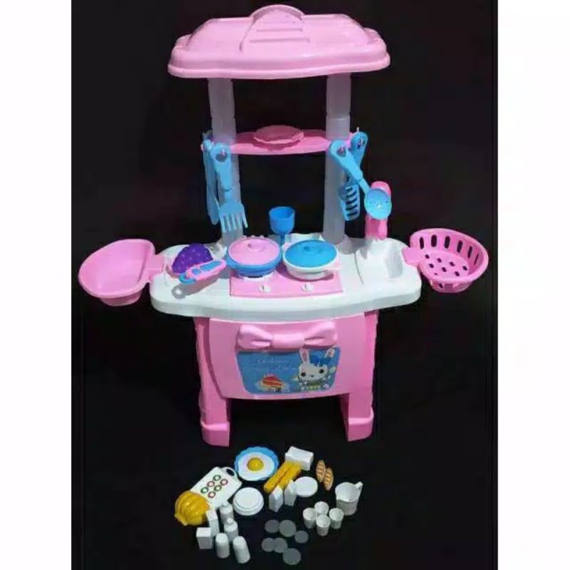 Jual Kitchen set alat set masak jumbo bisa nyala dan bunyi FK 111 ...