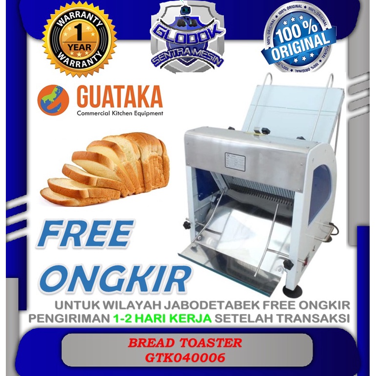 Jual Mesin Potong Roti Bread Slicer GUATAKA GTK040006 | Shopee Indonesia