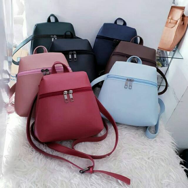 Jual 2in1 Ransel & Selempang Miniso/ Tas Ransel Miniso/ Tas selempang ...