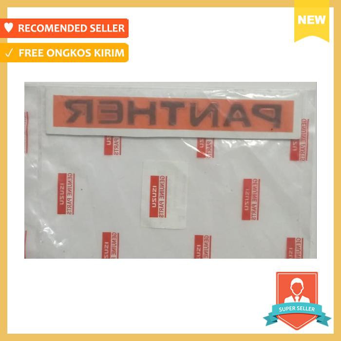 Jual Emblem Panther Chrome Original (Huruf Satuan) Isuzu Panther Baru ...