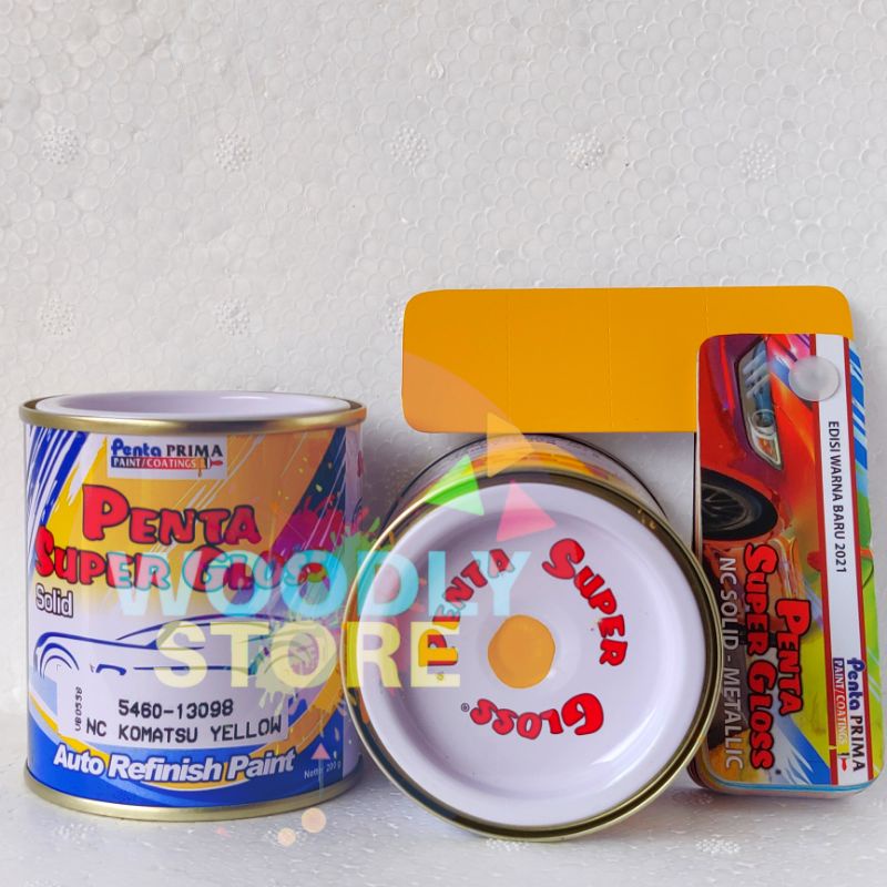 Jual PENTA SUPER GLOSS KOMATSU YELLOW SOLID KUNING EXCAVATOR BECO CAT ...