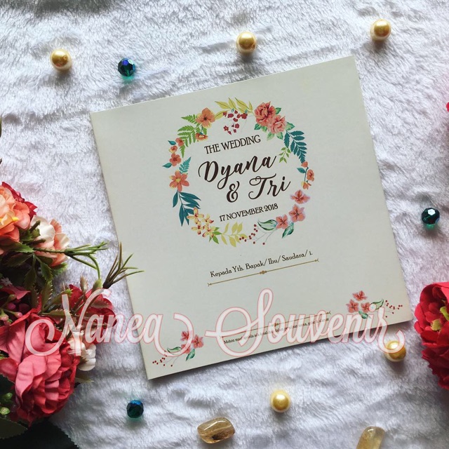 Jual Undangan / undangan soft cover / undangan nikahan / undangan nikah ...