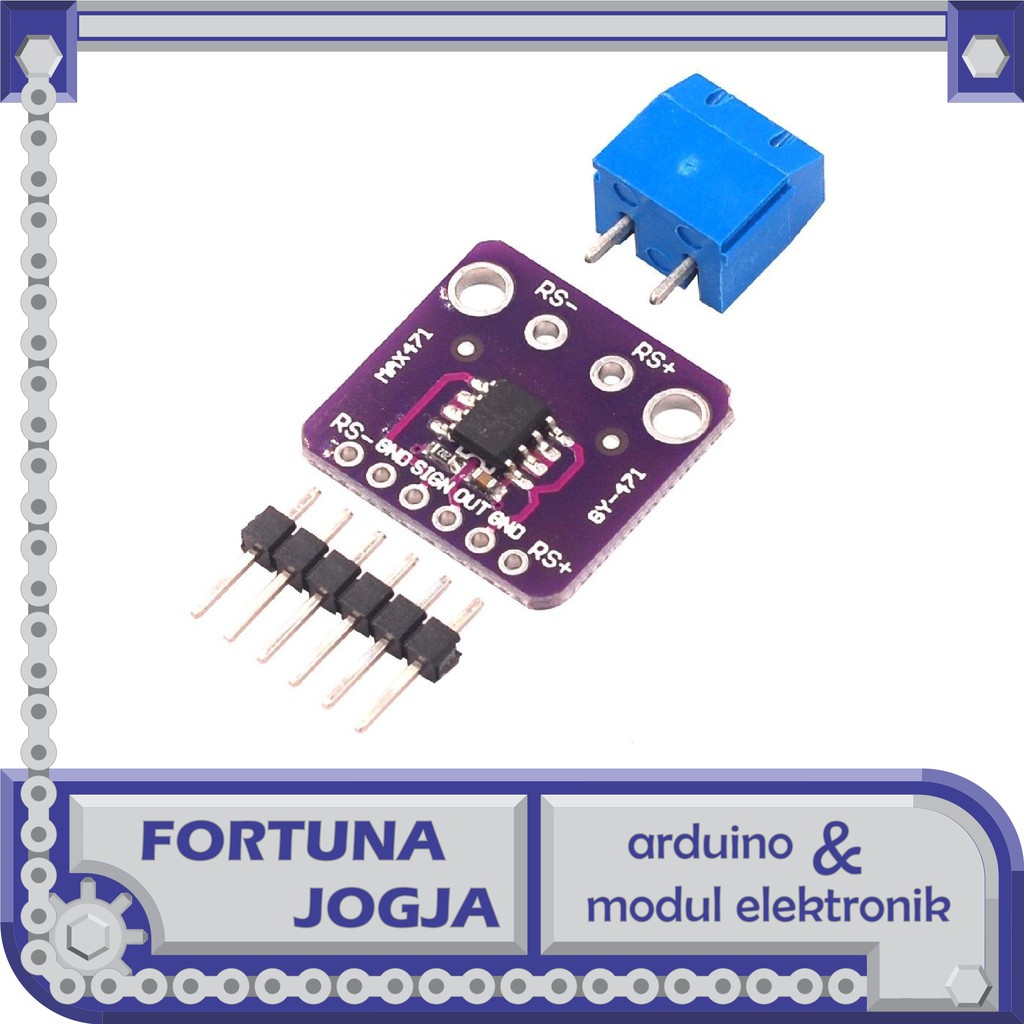Jual Modul Sensor Arus GY-471 MAX471 3A Current Sensor Module GY471 ...