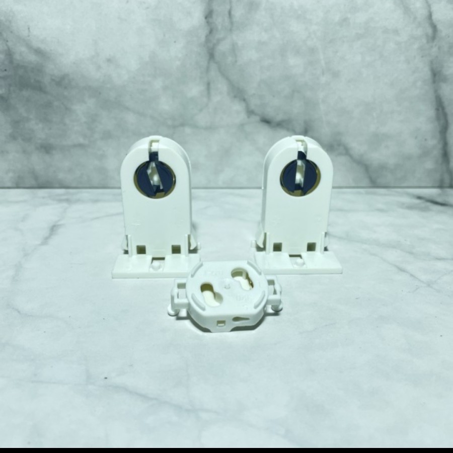 Jual Fitting TL kaki TL T8 fiting lampu neon LED dan dudukan starter PX ...