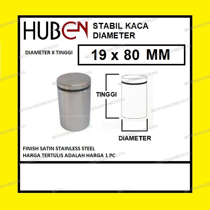 Jual Pen Iklan Baut Akrilik Sign Board Stabil Kaca 19 x 80 mm | Shopee ...