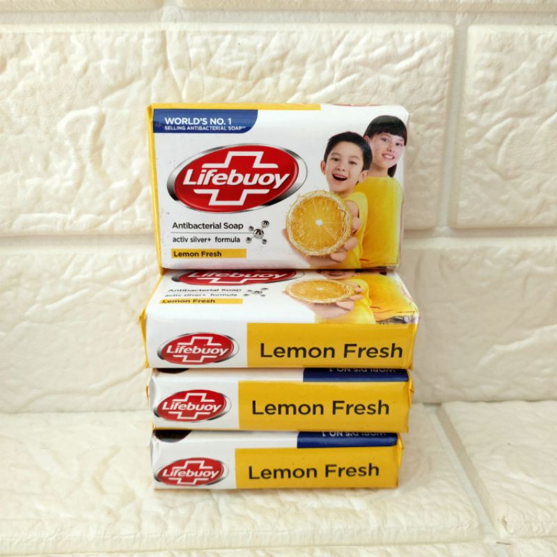 Jual Lifebuoy sabun batang lemon/kuning (4X70gr) | Shopee Indonesia