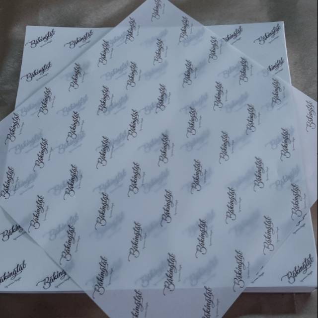 Jual Wrappingpaper ukuran 30x30cm cetak 1 warna / wrapping paper kertas ...