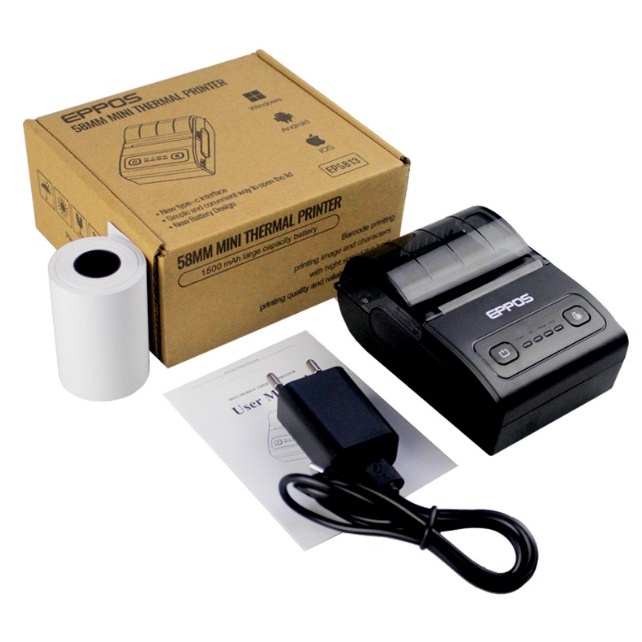 Jual Mini Printer Bluetooth EPPOS EP5813 Cetak Struk Kasir Murah | Shopee Indonesia