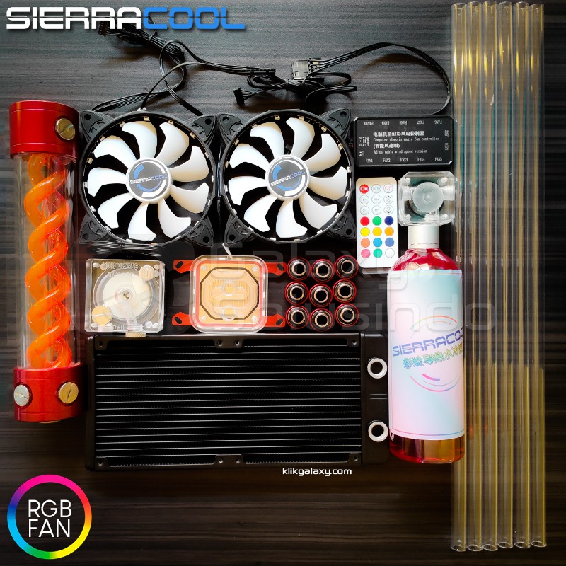 Jual SIERRACOOL HARD TUBE 240mm DIY Water Cooling Kit | Shopee Indonesia