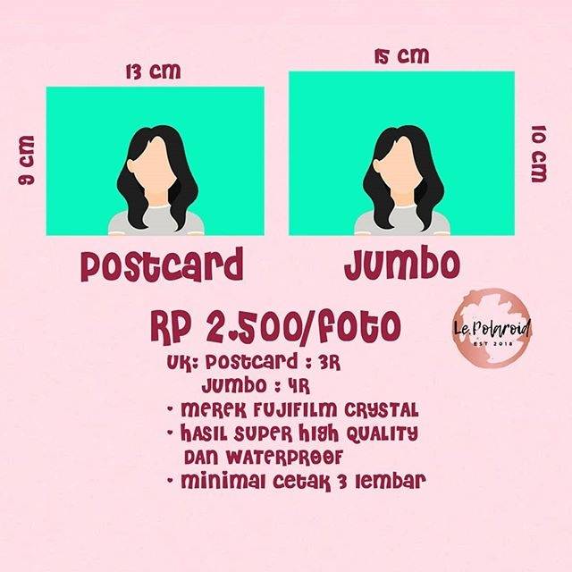Jual CETAK FOTO (UKURAN 3R - 12R) | Shopee Indonesia