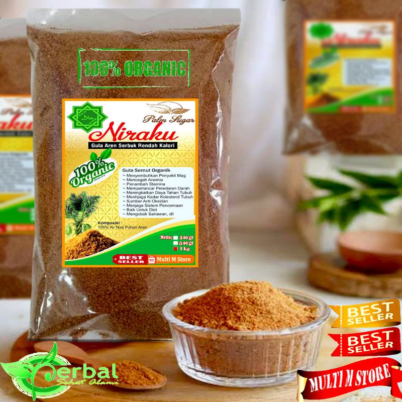 Jual Gula Aren Semut Asli 1 Kg | Kualitas Super | Palm Sugar | Shopee ...