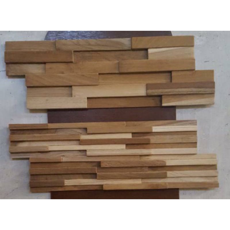 Jual DINDING KAYU//WALLPAPER KAYU 3D//WELL PANELS | Shopee Indonesia