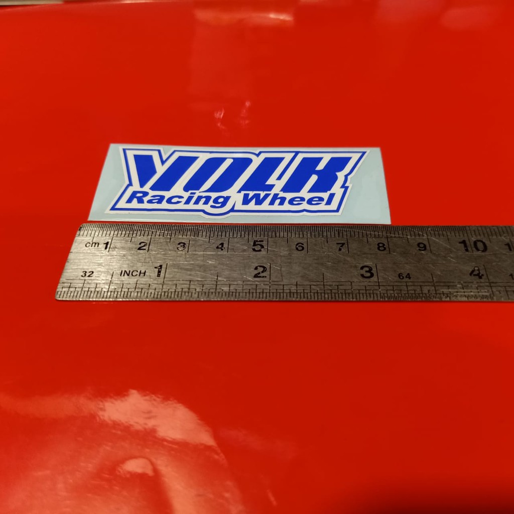 Jual Cutting Sticker Volk Racing Wheel 8cm | Shopee Indonesia