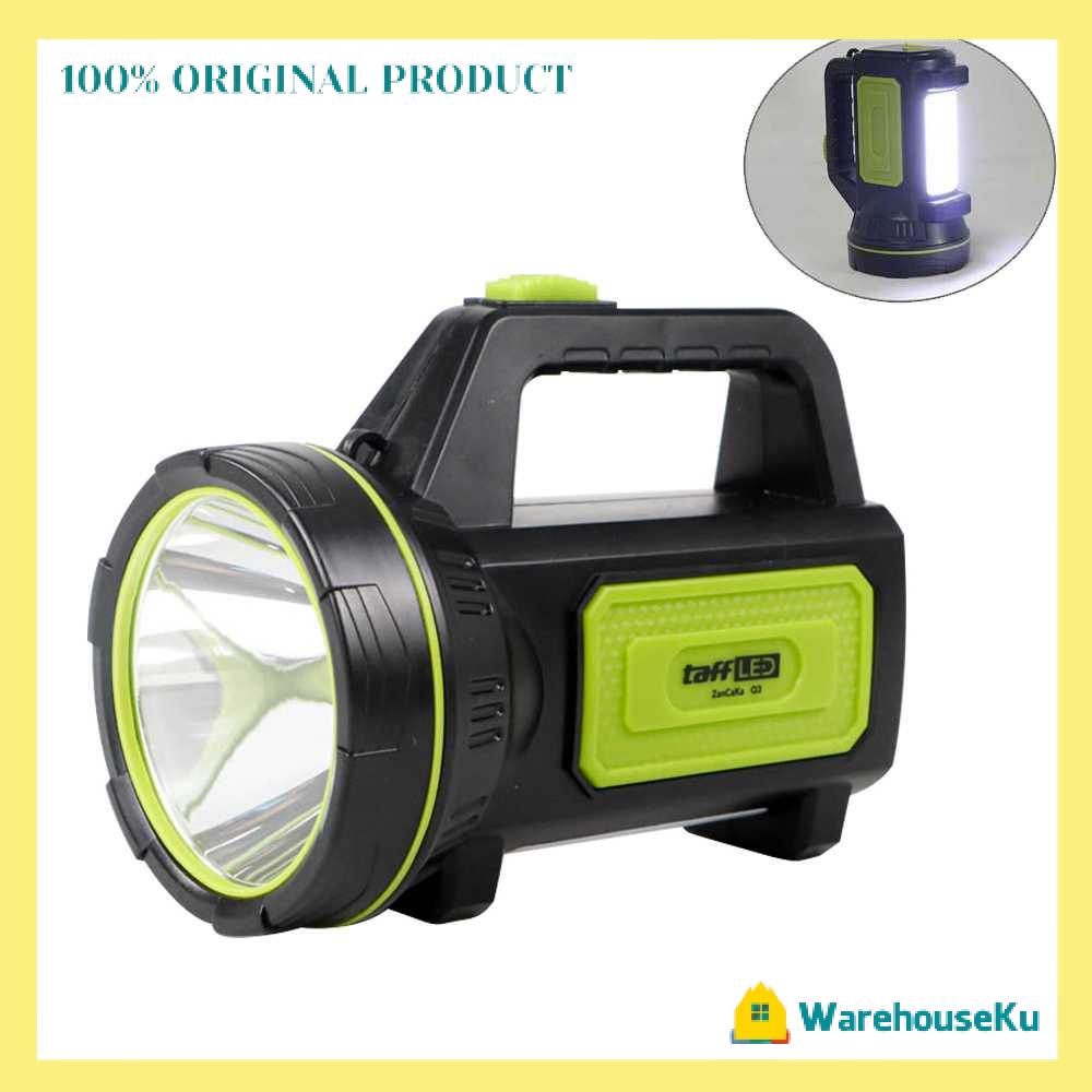 Jual Lampu Senter LED Super Bright Recharge 10W 13500 Lumens - ORIGINAL ...