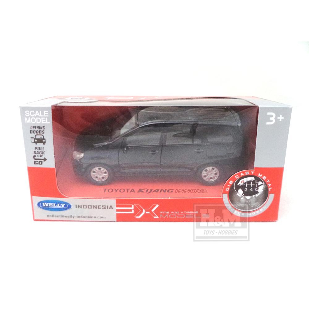 Jual DIECAST TOYOTA KIJANG INNOVA HITAM WELLY NEX Terbaik | Shopee ...